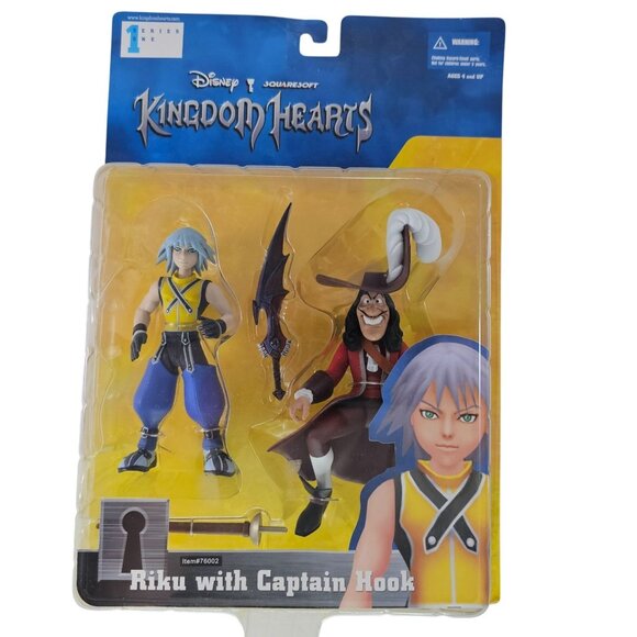 Disney, Mirage | Toys | Disney Kingdom Hearts Riku With Captain Hook ...